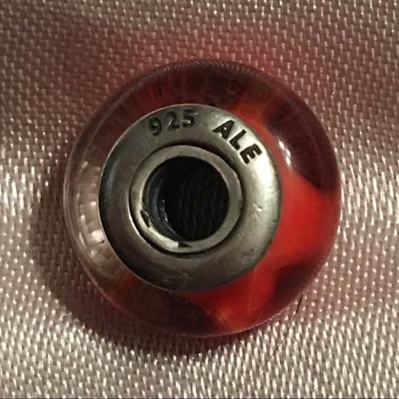 Pandora | Jewelry | Pandora Red Murano Bead | Poshmark